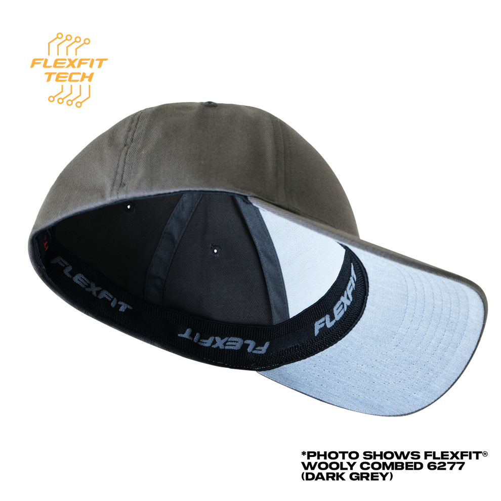 Flexfit® Wooly Combed Cap 6277 (Black)