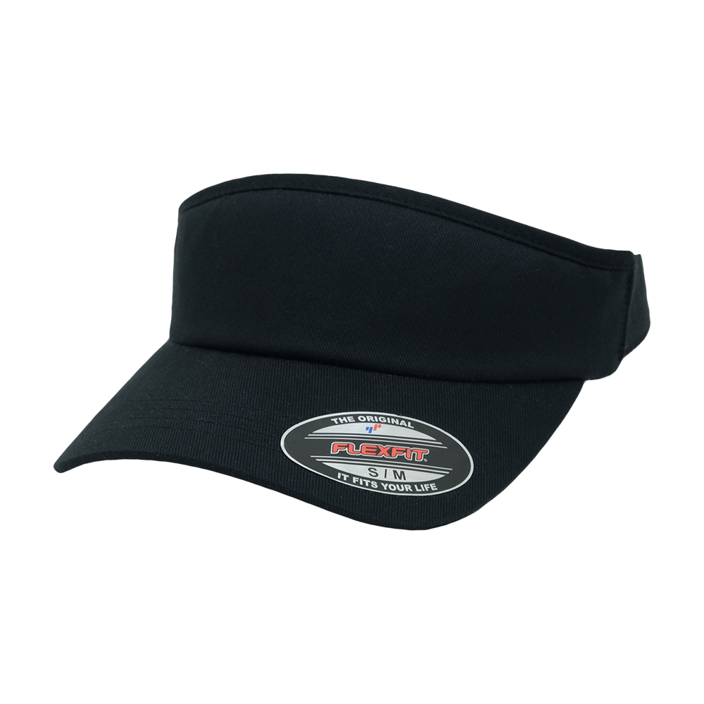 Flexfit® Wooly Combed Visor 8777 (Black)