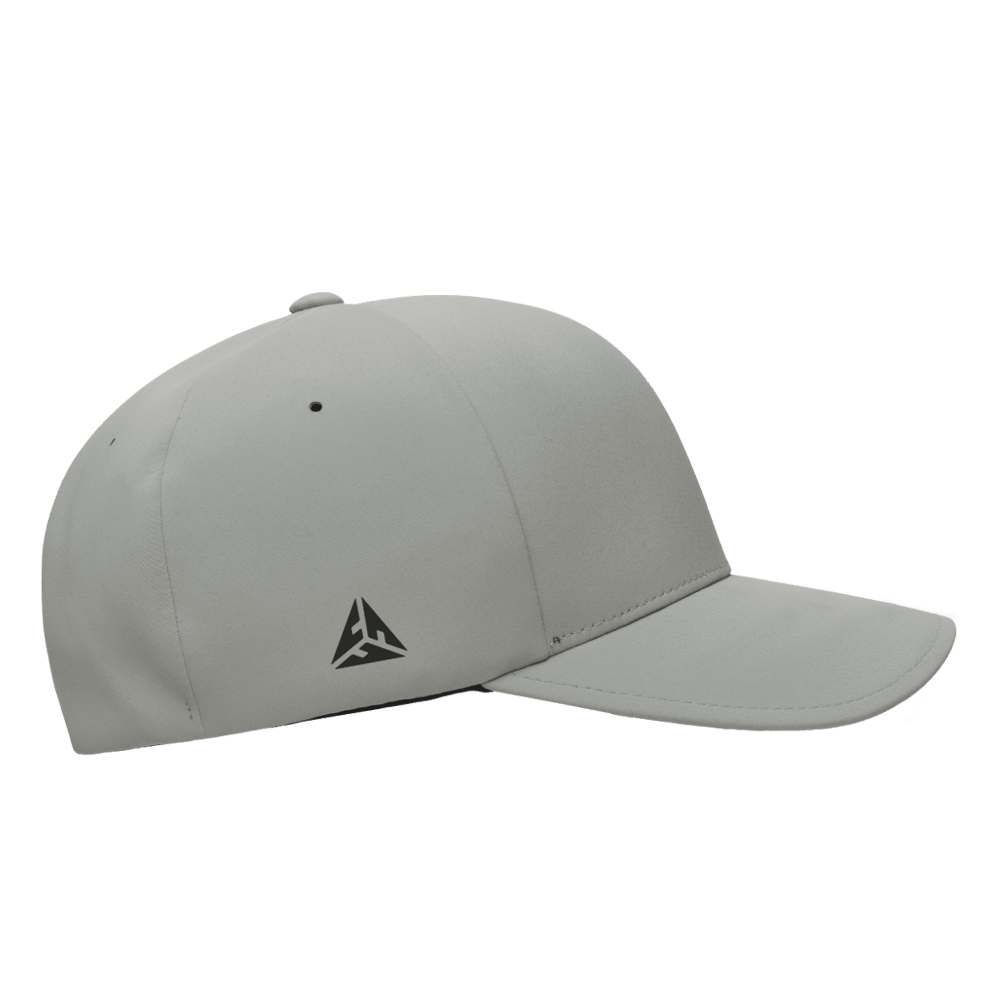 Flexfit Delta® Fitted Cap (Silver)