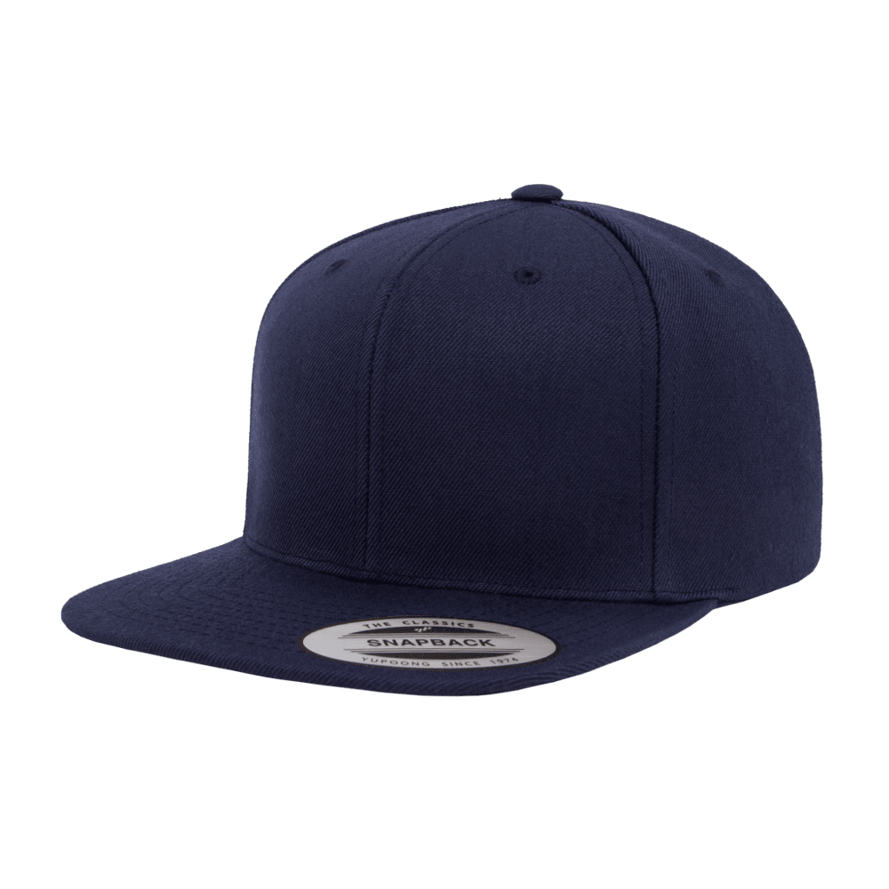 YP Classics® Premium Snapback Cap 6089M (Dark Navy)