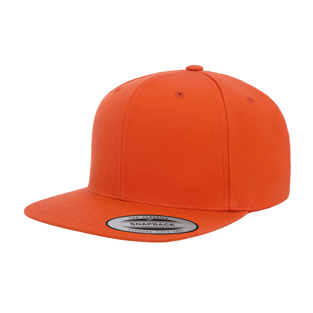 YP Classics® Premium Snapback Cap 6089M (Orange)