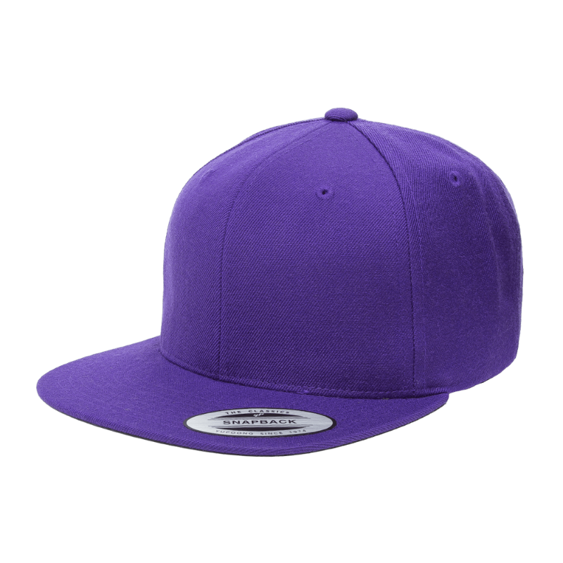 YP Classics® Premium Snapback Cap 6089M (Purple)