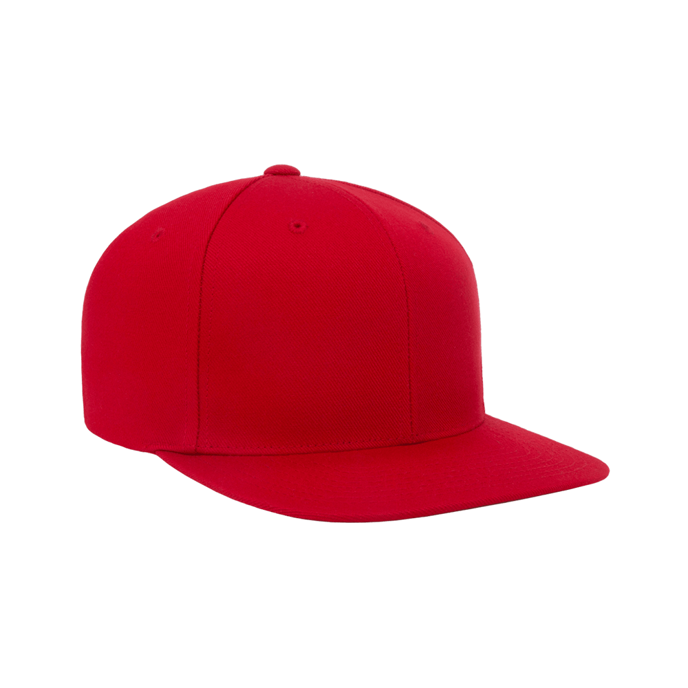 YP Classics® Premium Snapback Cap 6089M (Red)